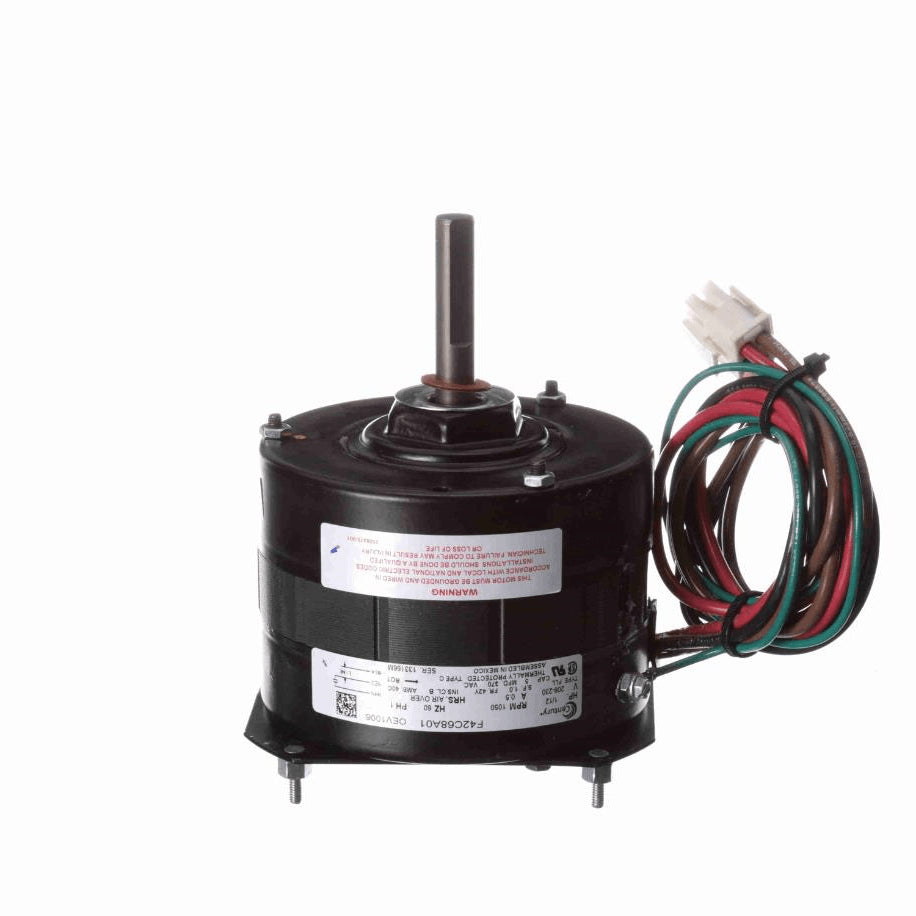 Century OEM Replacement Motor, 1/12 HP, 1 Ph, 60 Hz, 208-230 V, 1050 R